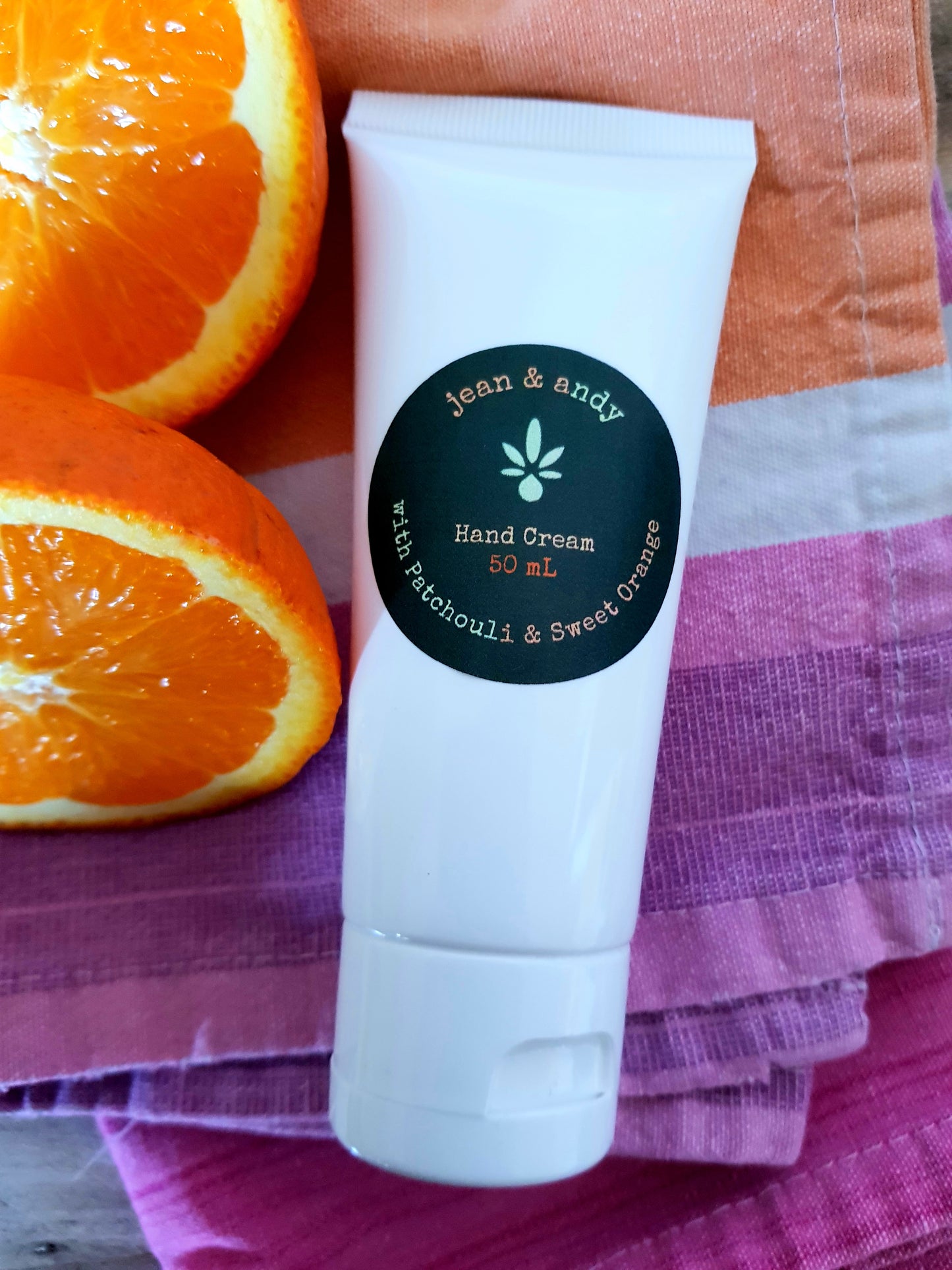 Patchouli and Sweet Orange Hand Cream – jean & andy