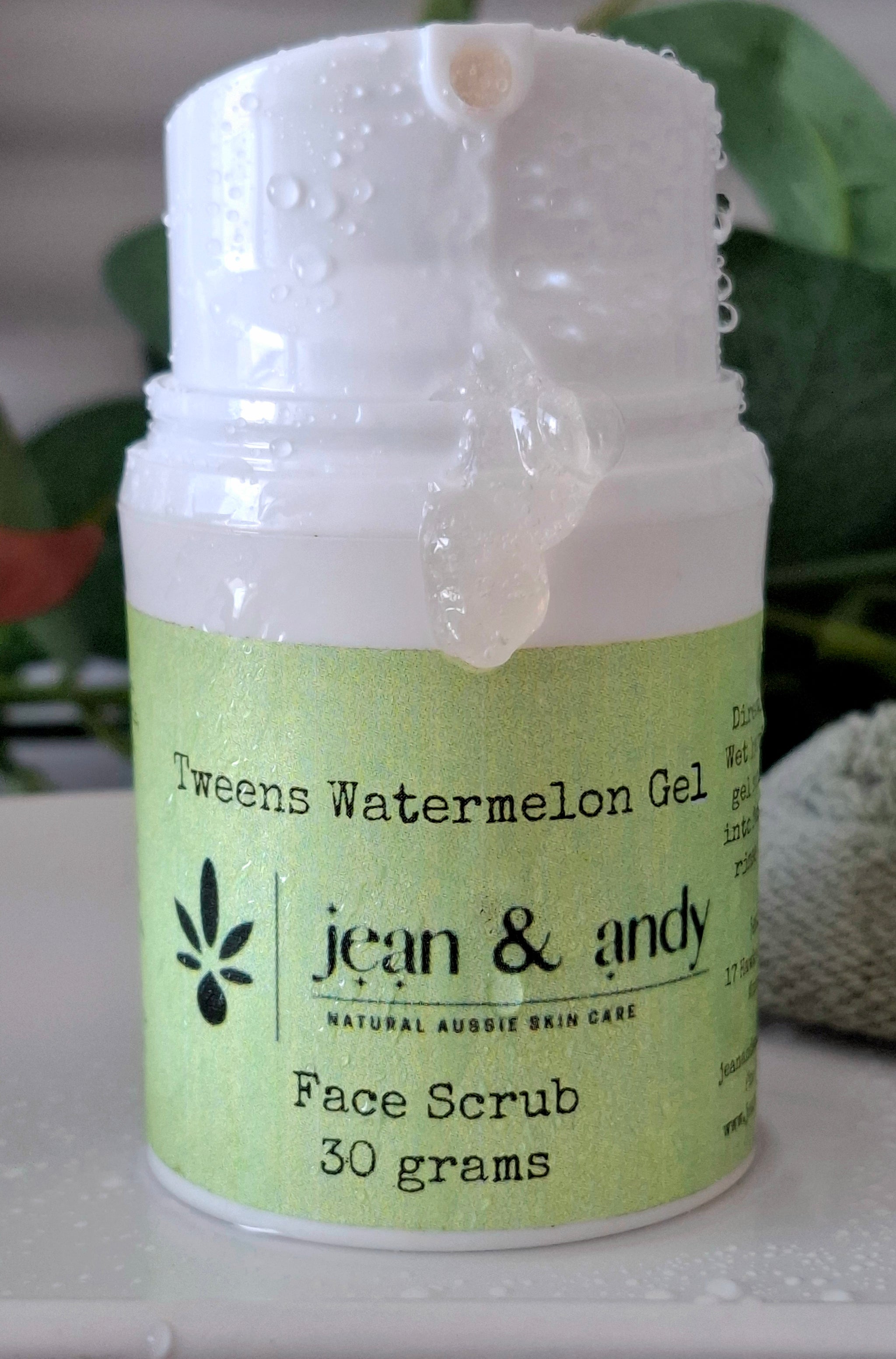 Tweens Watermelon Face Scrub with Bamboo Powder